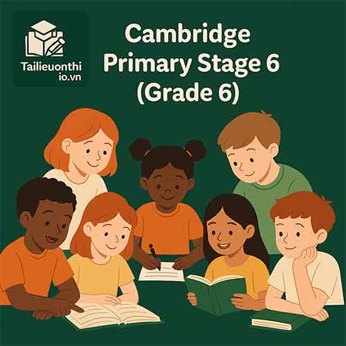 30+ Cambridge Primary Stage 6 (Grade 6) 2025/26 - Tài liệu ôn thi
